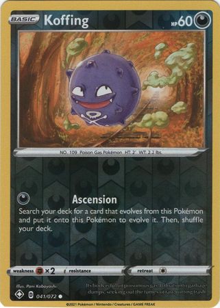 401 Games Canada - Koffing - 041/072 - Common - Reverse Holo