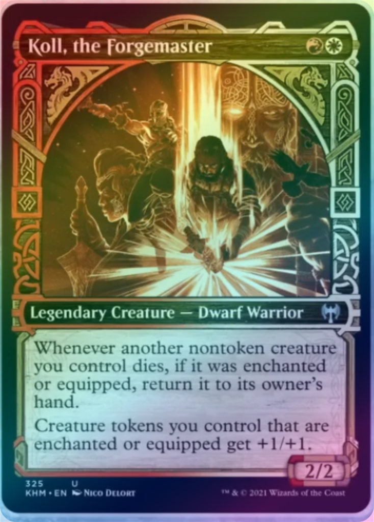 401 Games Canada - Koll, the Forgemaster - Showcase (KHM) (Foil)
