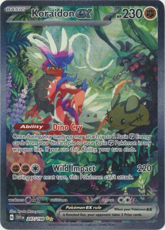 401 Games Canada - Koraidon ex - 247/198 - Special Illustration Rare