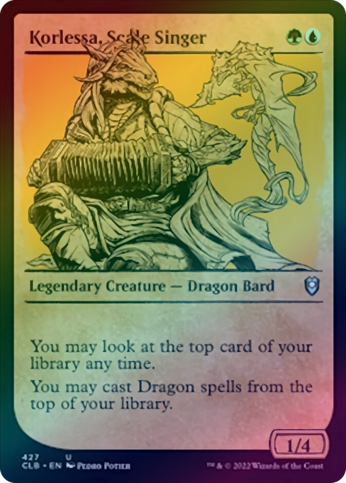 401 Games Canada - Korlessa, Scale Singer - Rulebook Showcase (Foil) (CLB)