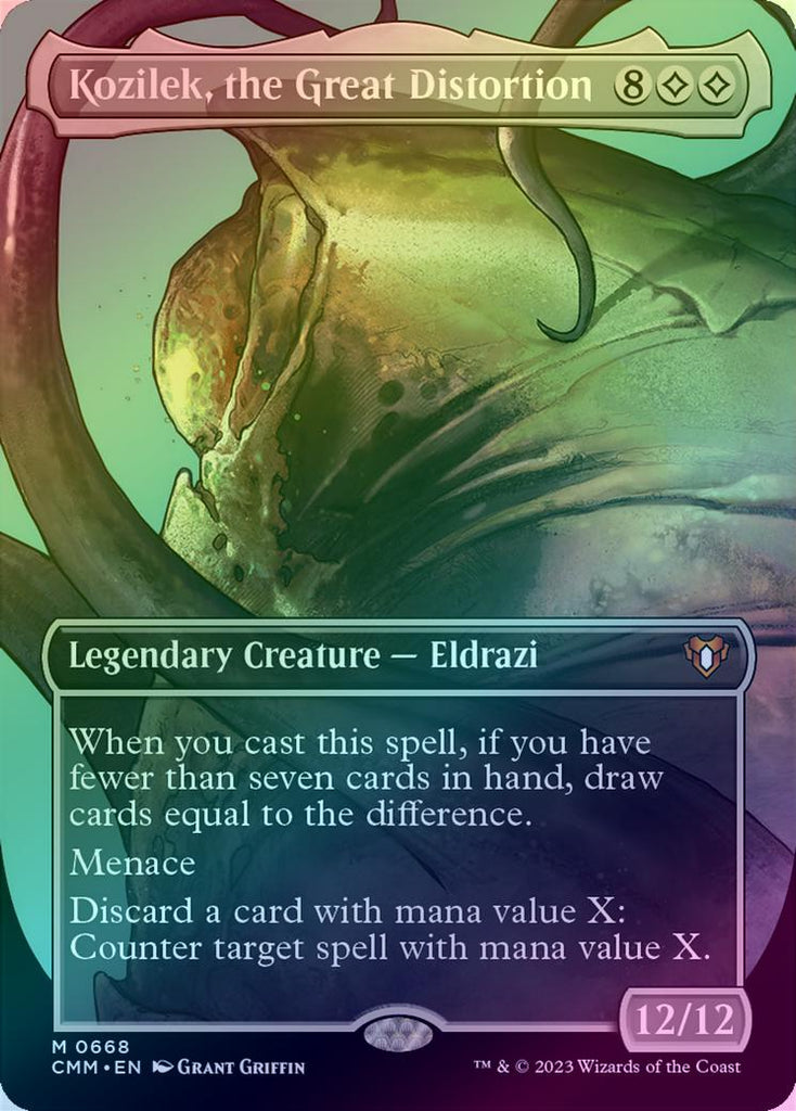 401 Games Canada - Kozilek, the Great Distortion - Borderless (Foil) (CMM)