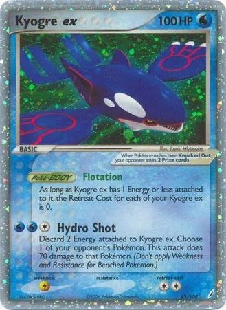 401 Games Canada - Kyogre ex - 95/100 - Ultra Rare