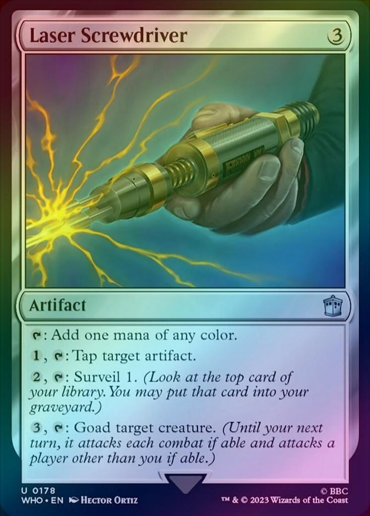 401 Games Canada - Laser Screwdriver (Foil) (WHO)