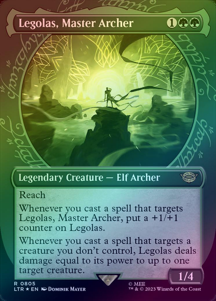 401 Games Canada - Legolas, Master Archer - Ring Showcase (Surge Foil ...