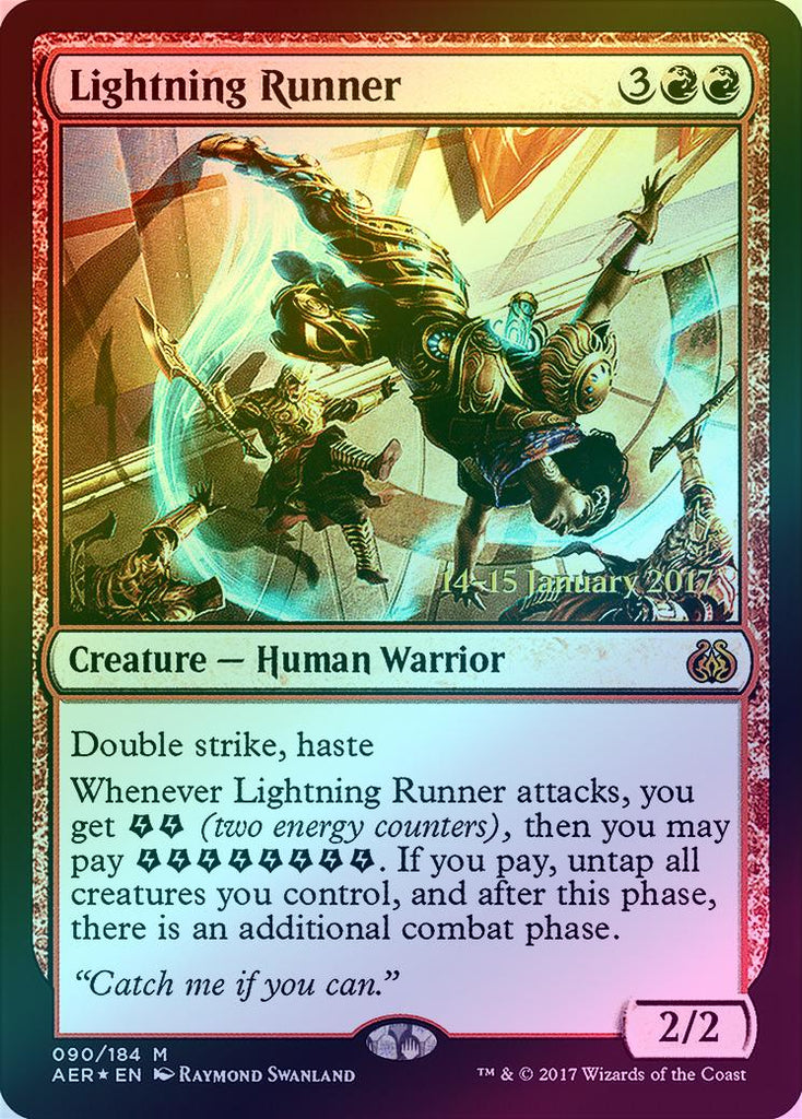 401 Games Canada - Lightning Runner - Prerelease Promo (Foil) (PAER)