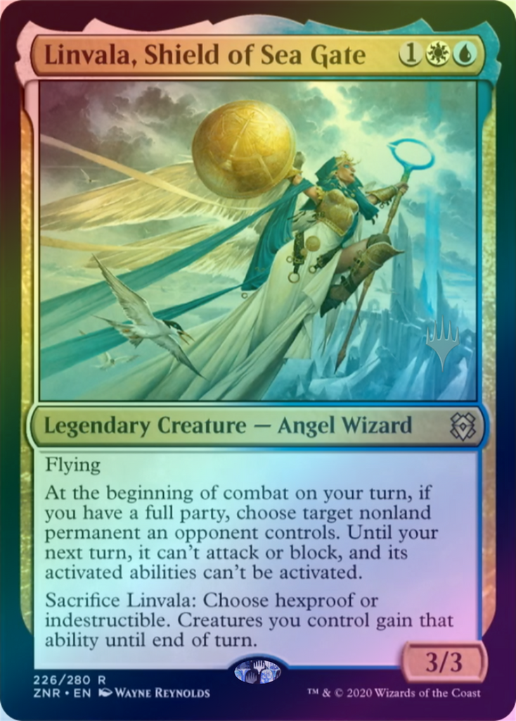 401 Games Canada - Linvala, Shield of Sea Gate - Promo Pack (PZNR) (Foil)