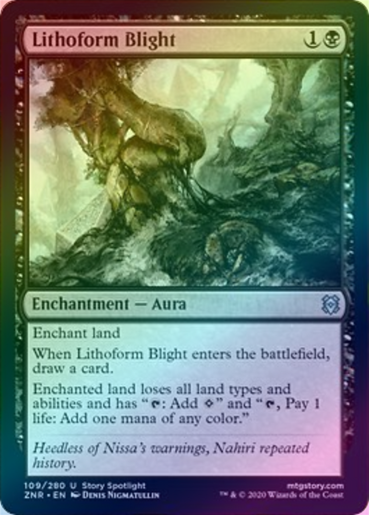 401 Games Canada - Lithoform Blight (ZNR) (Foil)