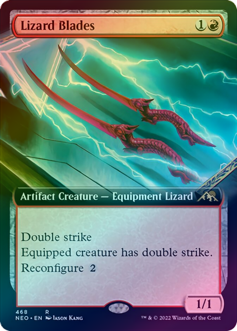401 Games Canada - Lizard Blades - Extended Art (NEO) (Foil)