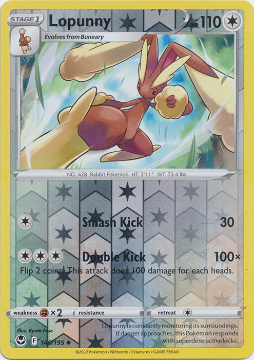 401 Games Canada - Lopunny - 145/195 - Uncommon - Reverse Holo