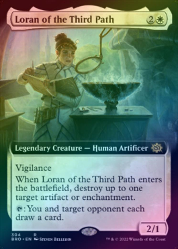 401 Games Canada - Loran of the Third Path - Extended Art (Foil) (BRO)