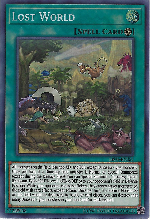 401 Games Canada - Lost World - SR04-EN021 - Super Rare - Unlimited