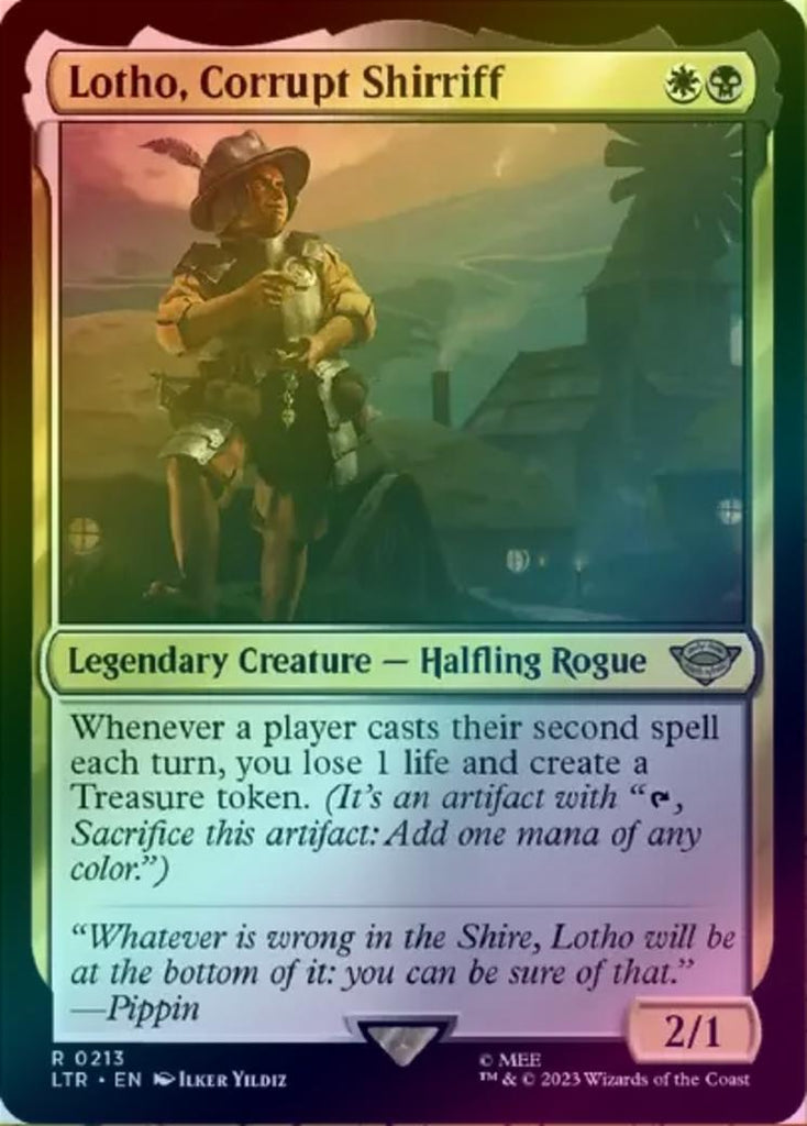401 Games Canada - Lotho, Corrupt Shirriff (Foil) (LTR)