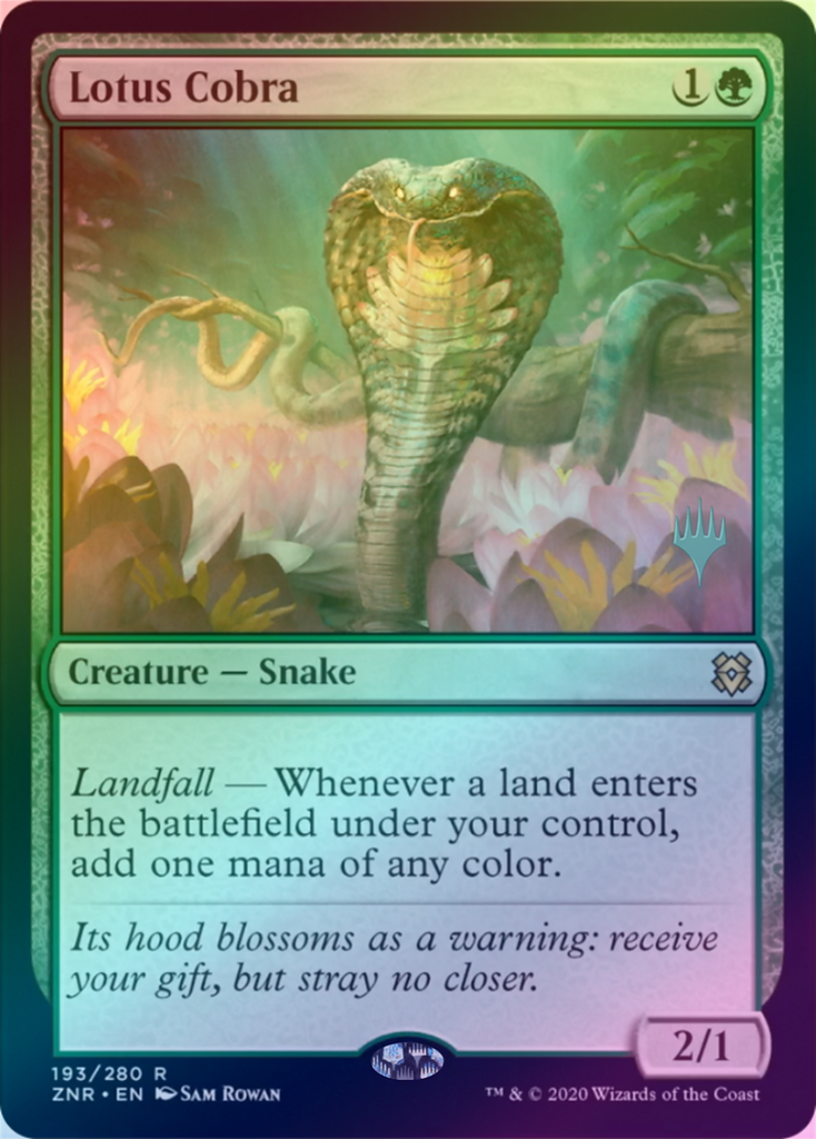 401 Games Canada - Lotus Cobra - Promo Pack (PZNR) (Foil)