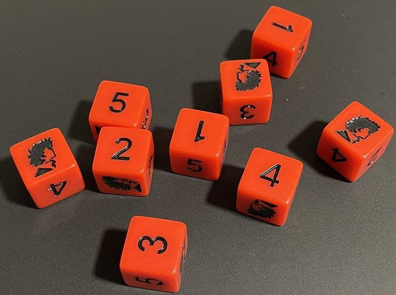 401 Games Canada - Cowboy Bebop RPG - Spike Spiegel Dice Set