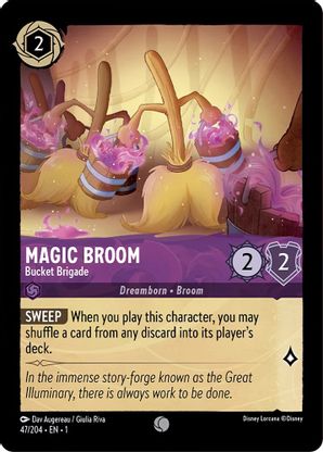 401 Games Canada - Magic Broom (Bucket Brigade) - 47/204 - Common