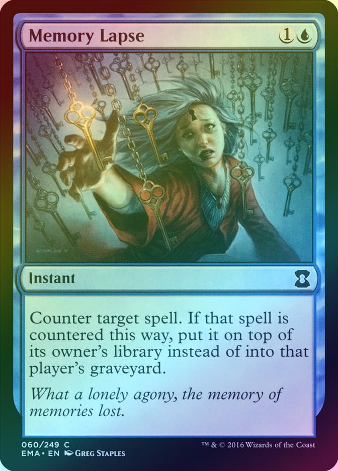 401 Games Canada - Memory Lapse (Foil) (EMA)