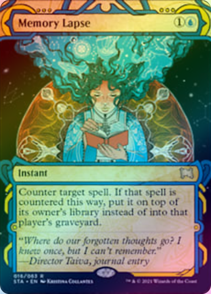 401 Games Canada - Memory Lapse (Foil) (STA)
