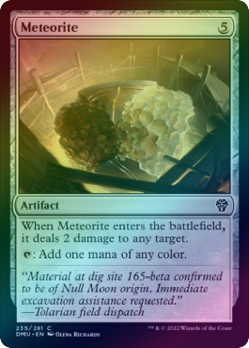 401 Games Canada - Meteorite (Foil) (DMU)