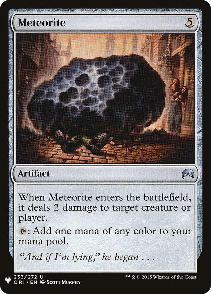 401 Games Canada - Meteorite - ORI Reprint (PLST)