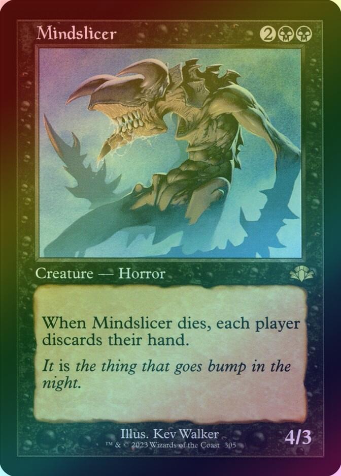 401 Games Canada - Mindslicer - Retro Frame (Foil) (DMR)