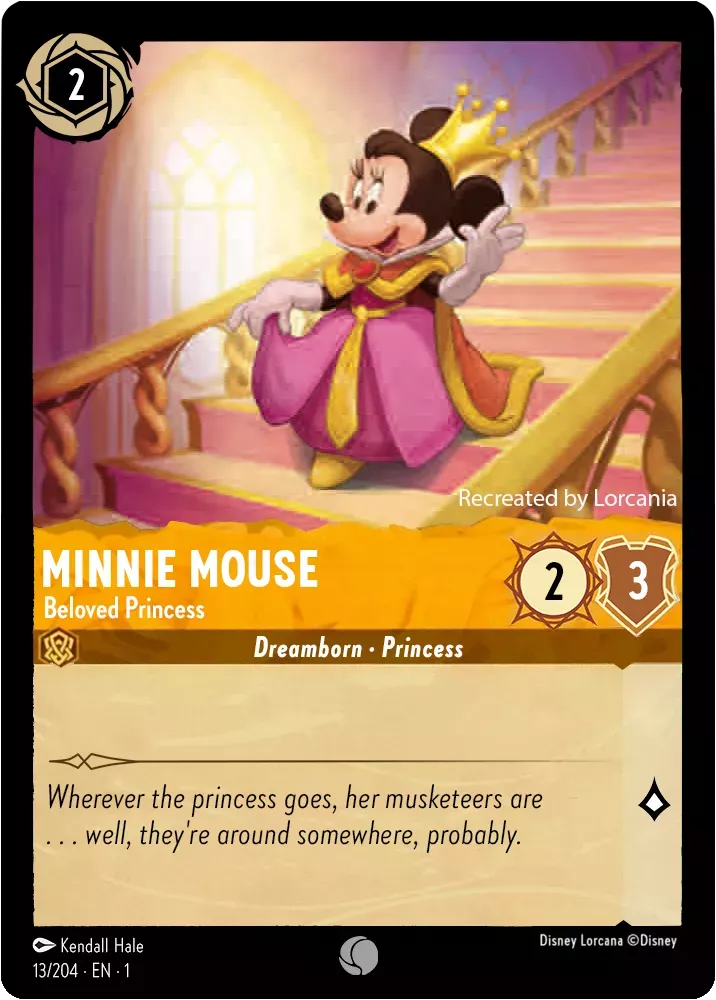 401 Games Canada - Minnie Mouse (Beloved Princess) - 13/204 - Common