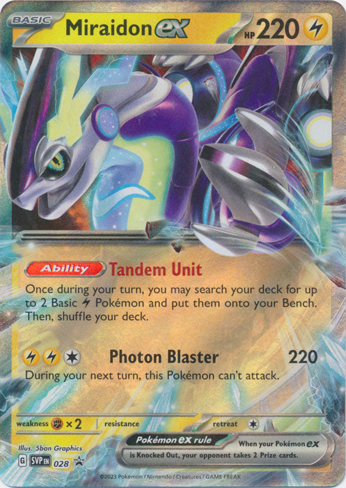 401 Games Canada - Miraidon ex - SVP028 - Promo