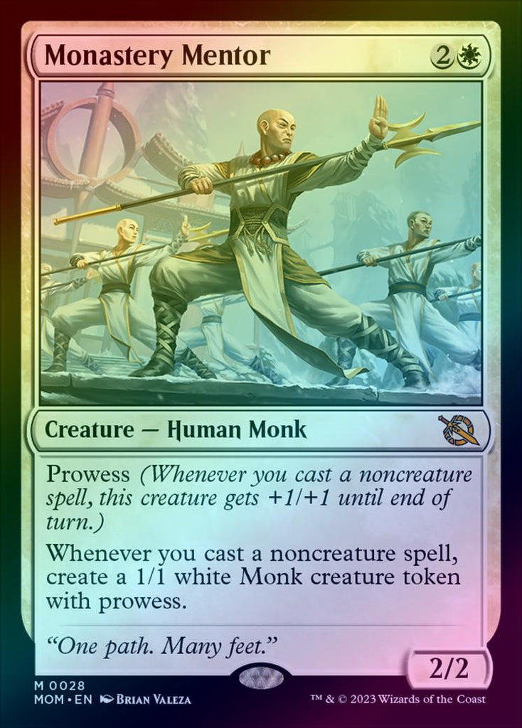 401 Games Canada - Monastery Mentor (Foil) (MOM)