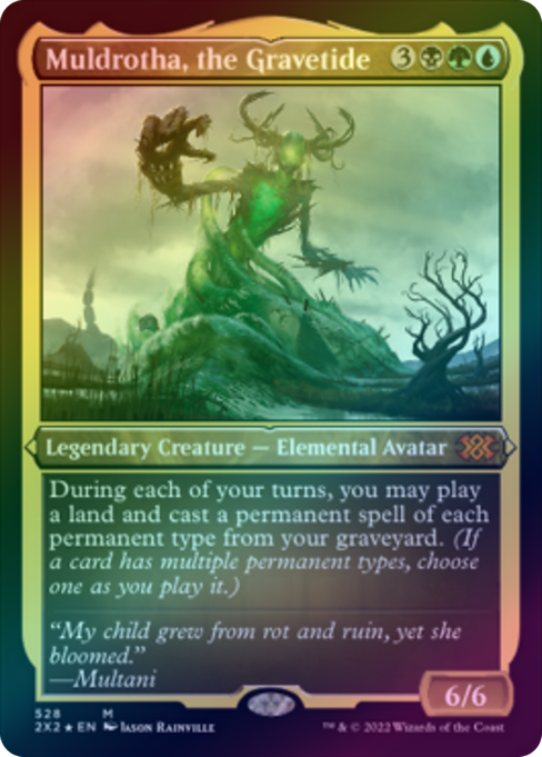 401 Games Canada - Muldrotha, the Gravetide (Etched) (2X2)