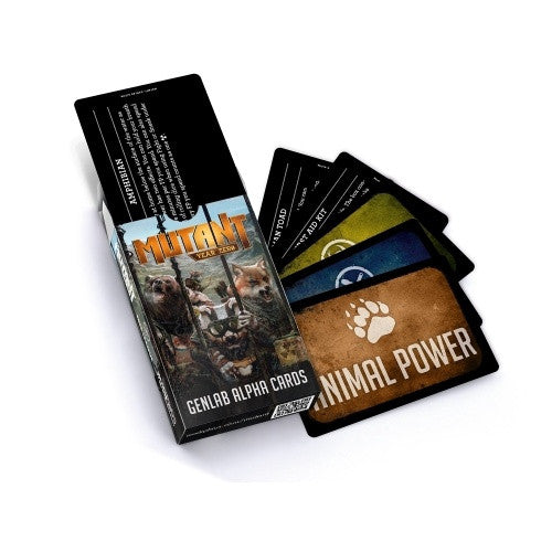 401 Games Canada - Mutant: Year Zero - Genlab Alpha Card Deck
