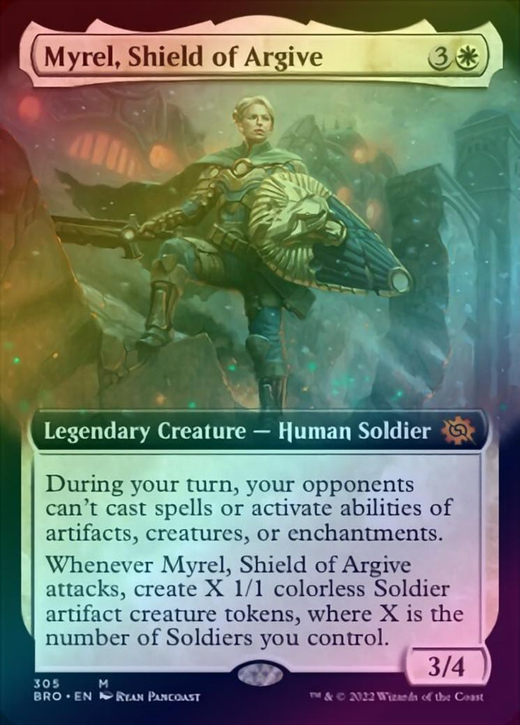 401 Games Canada - Myrel, Shield of Argive - Extended Art (Foil) (BRO)