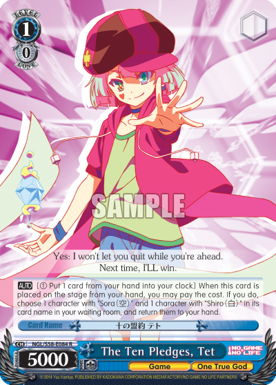 401 Games Canada - The Ten Pledges, Tet - NGL/S58-E084R - Rare