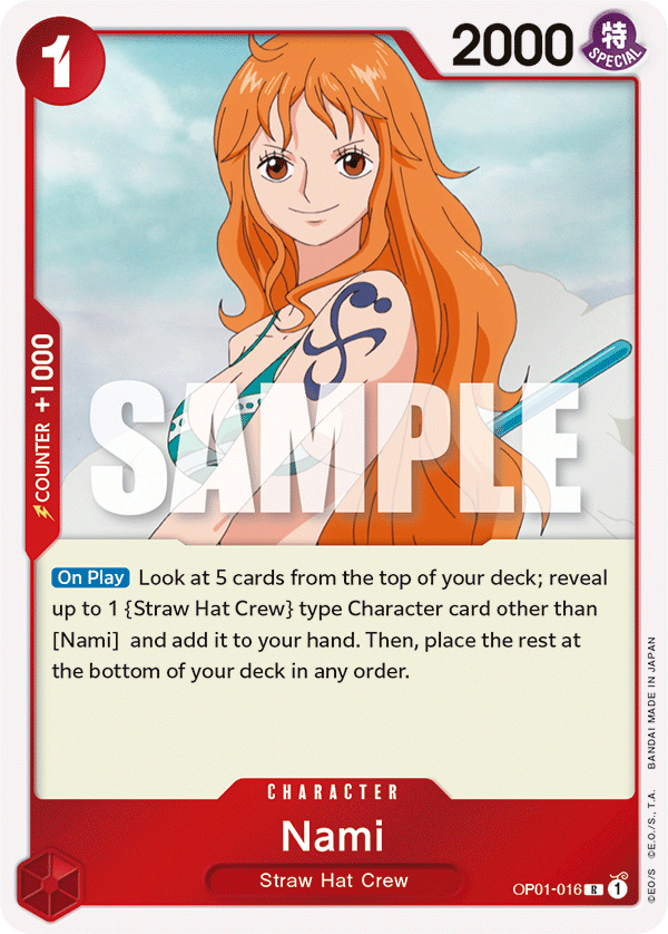 401 Games Canada - Nami - OP01-016 - Rare