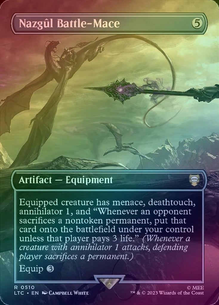 401 Games Canada - Nazgul Battle-Mace - Borderless (Foil) (LTC)