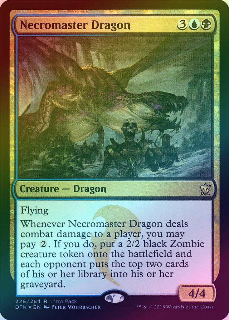 401 Games Canada - Necromaster Dragon - Intro Pack Promo (Foil) (PDTK)