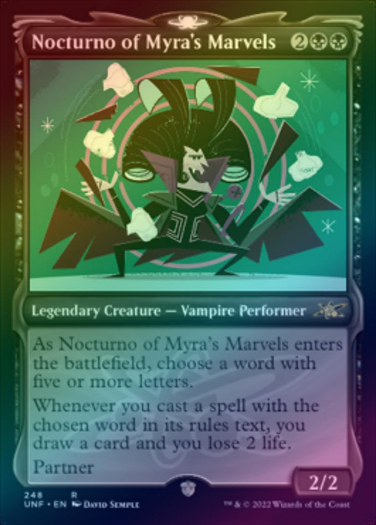 401 Games Canada - Nocturno of Myra's Marvels - Showcase (Foil) (UNF)