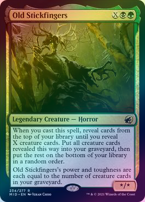 401 Games Canada - Old Stickfingers (MID) (Foil)