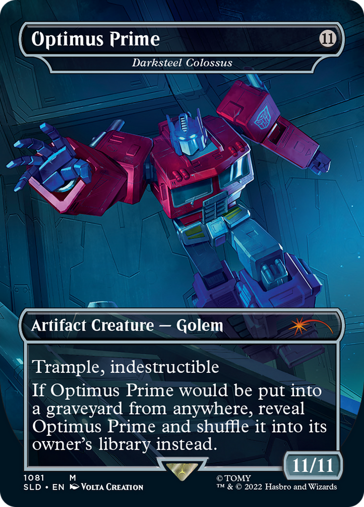 401 Games Canada - Optimus Prime - Darksteel Colossus - Transformers ...