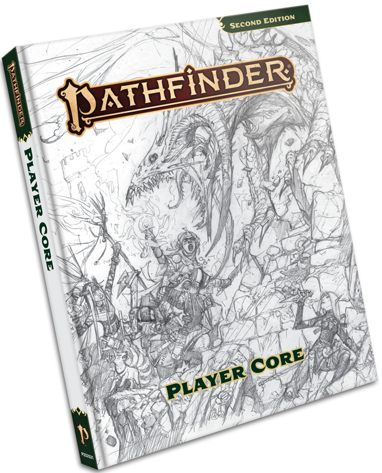 401 Games Canada - Pathfinder 2E Remastered - Player Core - Sketch ...