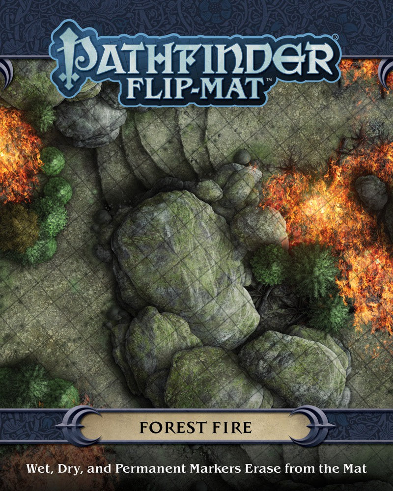 401 Games Canada - Pathfinder - Flip-Mat - Forest Fire