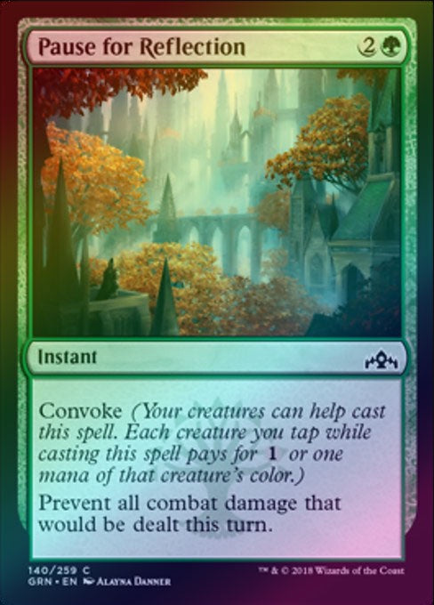 401 Games Canada - Pause for Reflection (Foil) (GRN)
