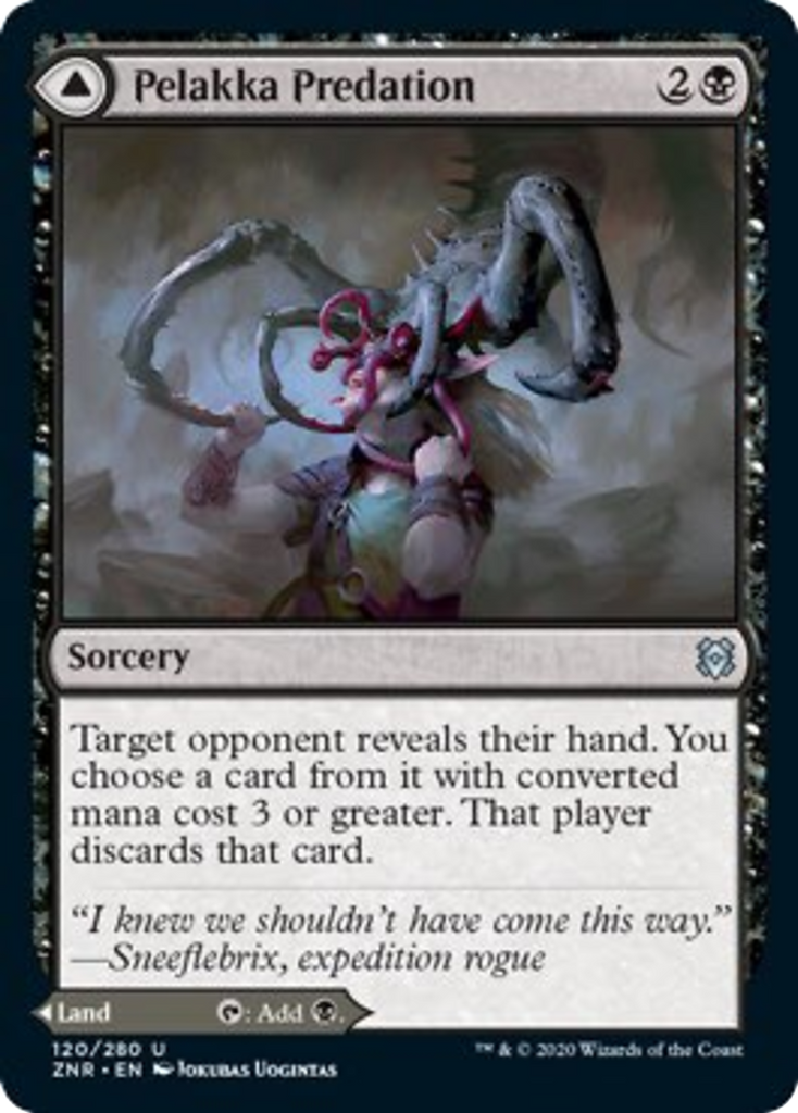 401 Games Canada - Pelakka Predation // Pelakka Caverns (ZNR)