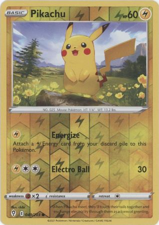 401 Games Canada - Pikachu - 049/203 - Common - Reverse Holo