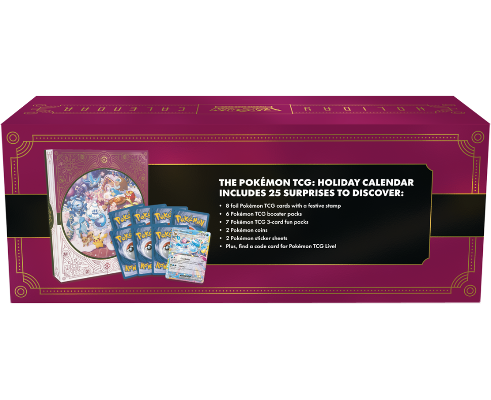 401 Games Canada - Pokemon - Holiday Calendar 2025