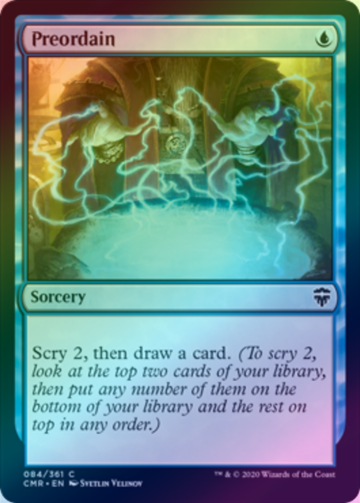 401 Games Canada - Preordain (Foil) (CMR)