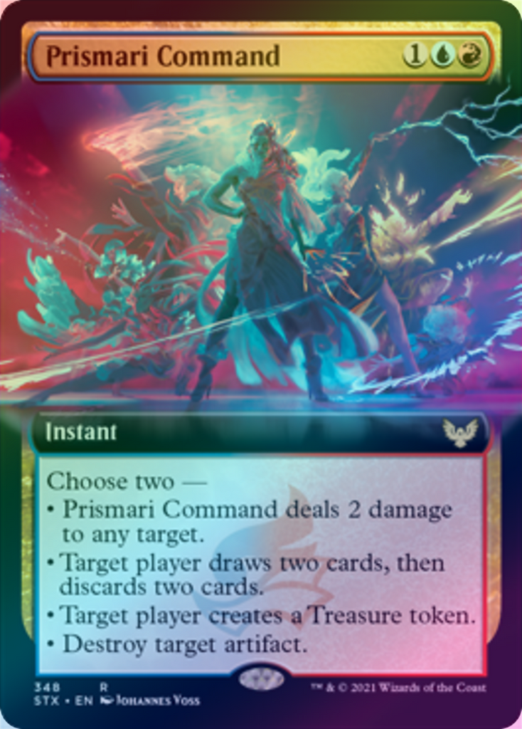401 Games Canada - Prismari Command - Extended Art (Foil) (STX)