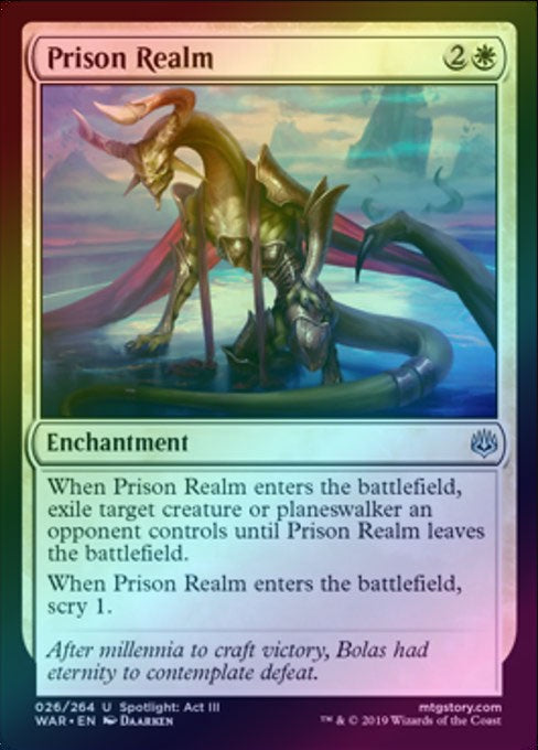 401 Games Canada - Prison Realm (Foil) (WAR)