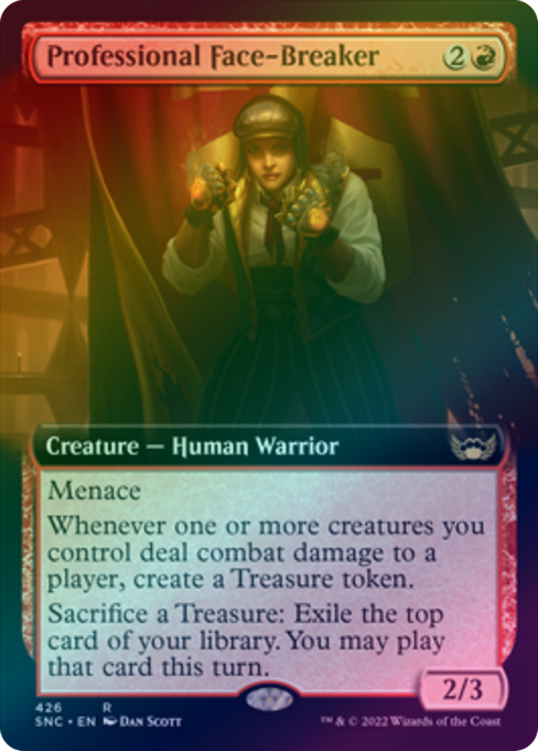 401 Games Canada - Professional Face-Breaker - Extended Art (Foil) (SNC)