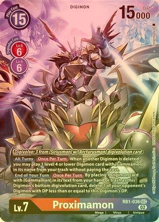 401 Games Canada - Proximamon (Textured Alternate Art) - RB1-036 ...