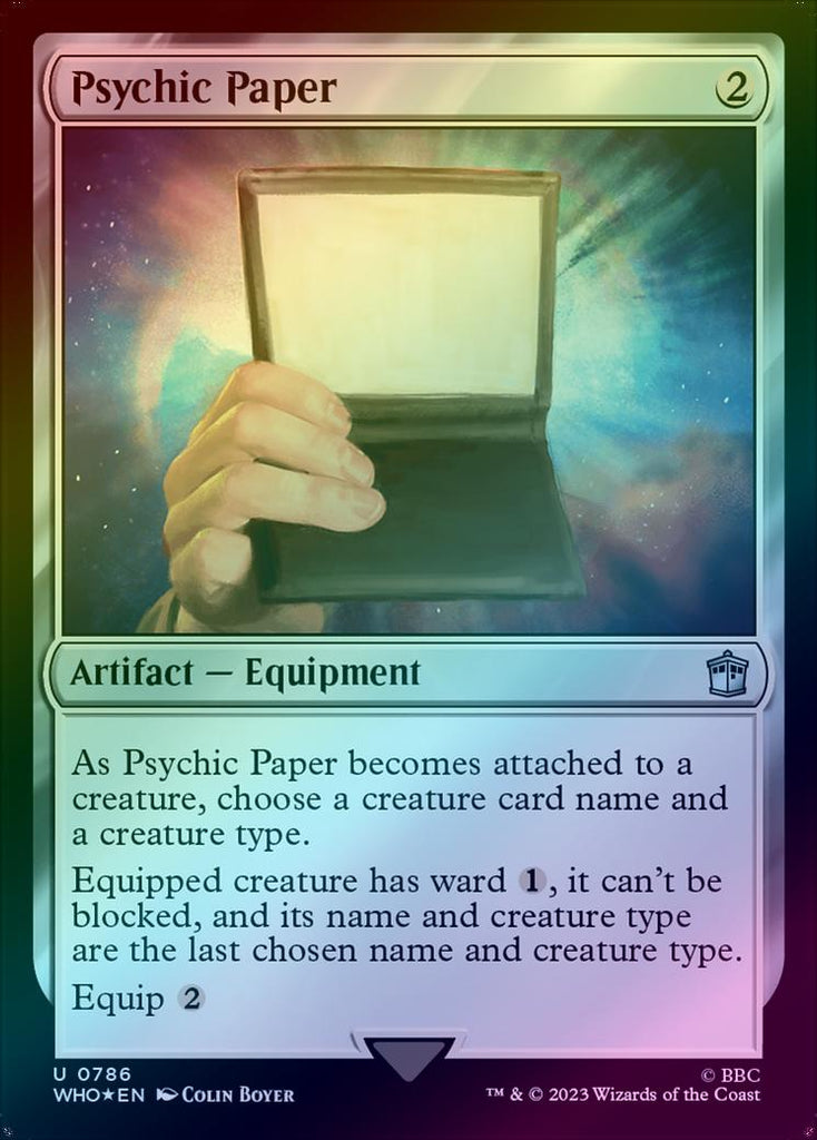 401 Games Canada - Psychic Paper (Surge Foil) (WHO)