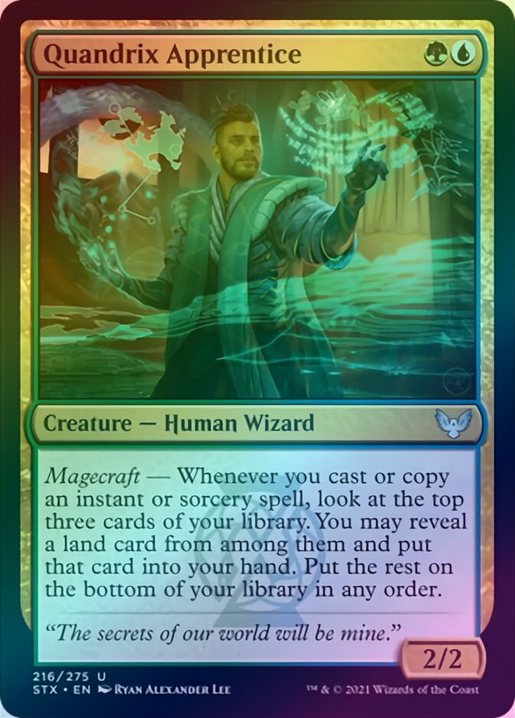 401 Games Canada - Quandrix Apprentice (Foil) (STX)